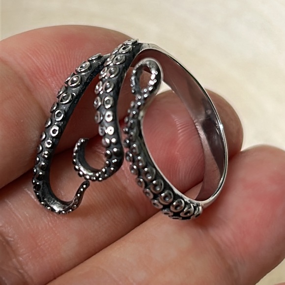 new | Accessories | Steel Octopus Claw Ring | Poshmark